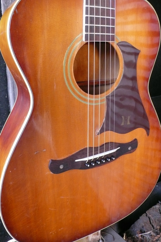 Harmony, vintage, H167, Flattop, guitar, 1969, fender, folk, koop, kauf ...